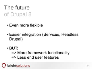 Drupal integration best practises | PPT
