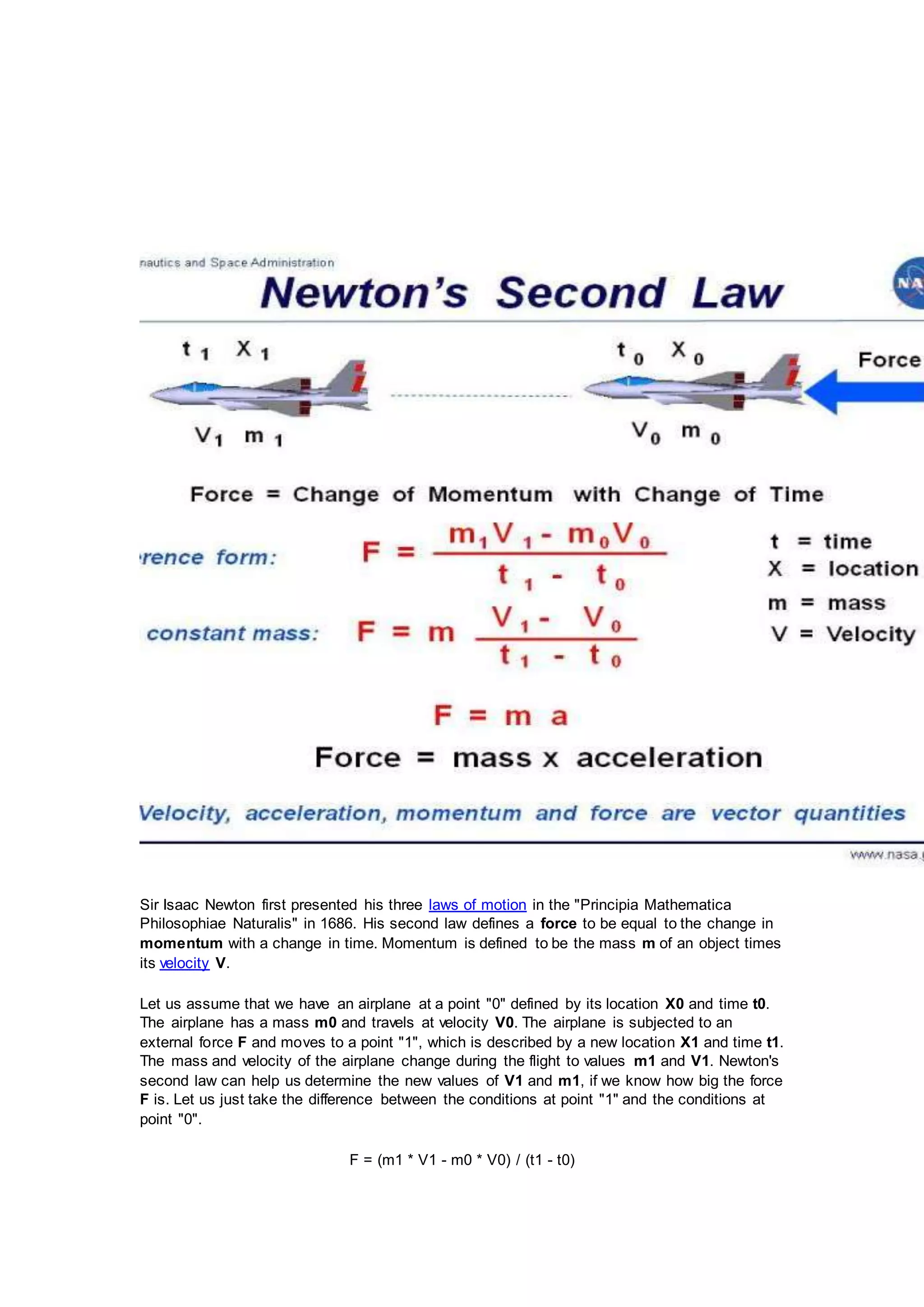 Newton's Laws of Motion | DOCX | Physics | Science