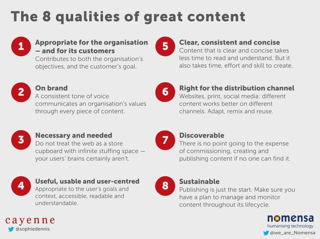 Content Strategy Workflow & Governance Workshop, UX Bristol 2014