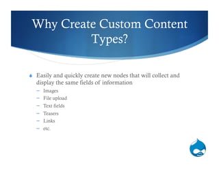 Creating and Theming Custom Content Types | PPT