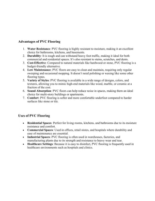 PVC Flooring Price in Bangladesh - Nirmaan.com.bd