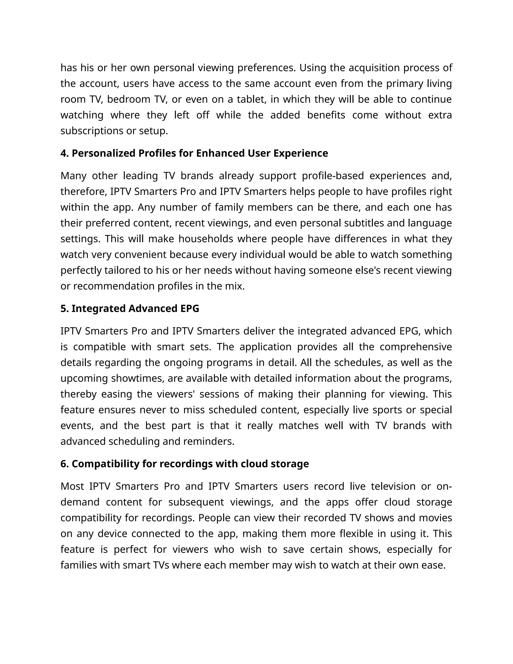 6 Ways IPTV Smarters Pro and IPTV Smarters Enhance Streaming on Leading Television Brands | DOCX