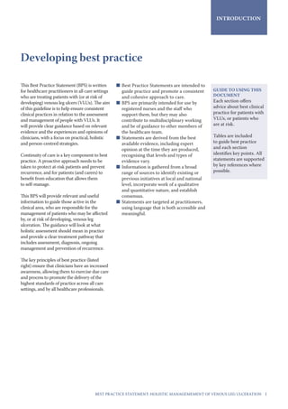 Holistic Management of Venous Leg Ulceration | PDF | Digestive ...