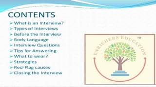 Interview Skills | PPTX