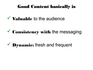 Digital Content - LEAN Content Strategies | PPT