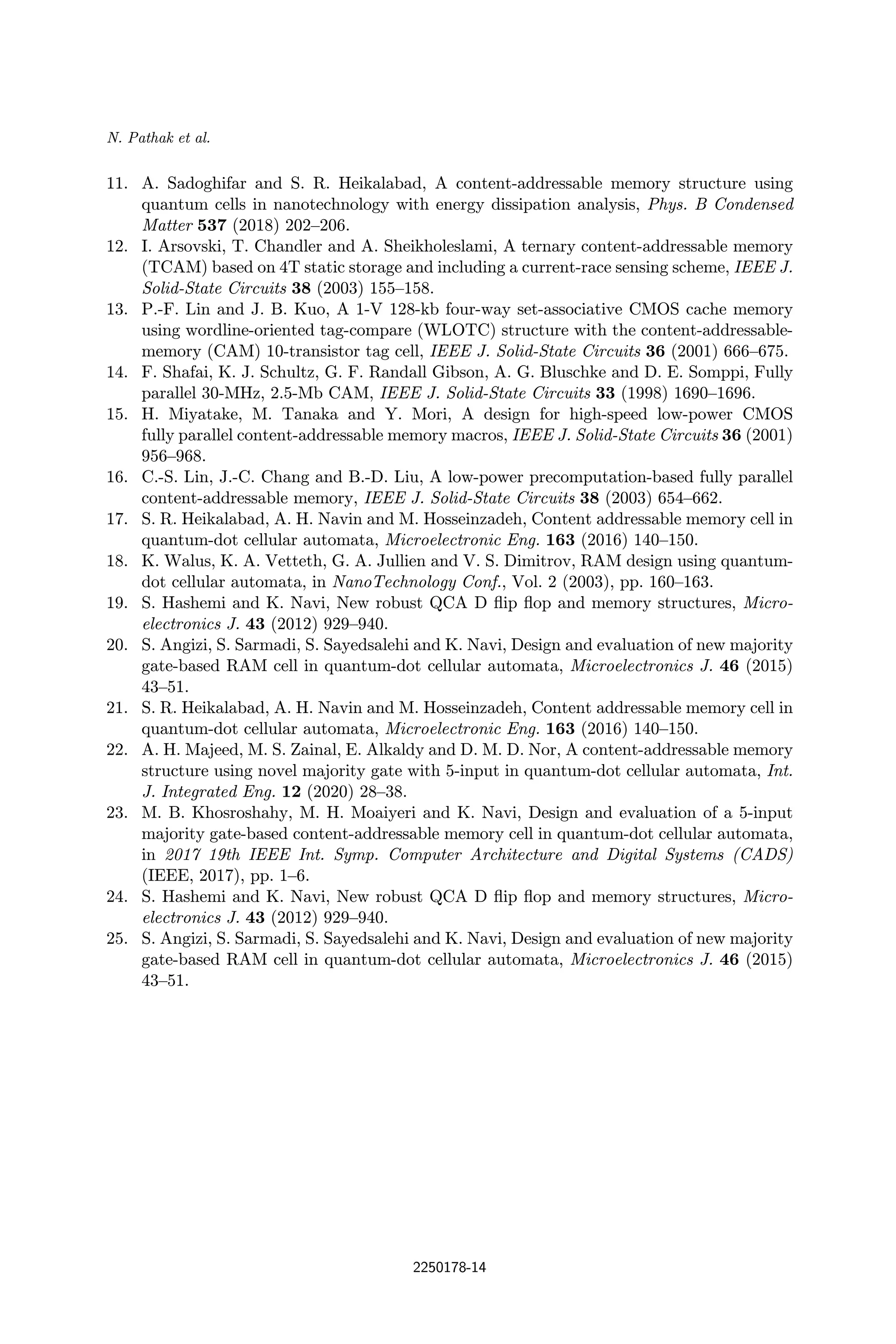 Content Addressable Memory Design in 3D pNML for Energy-Aware ...