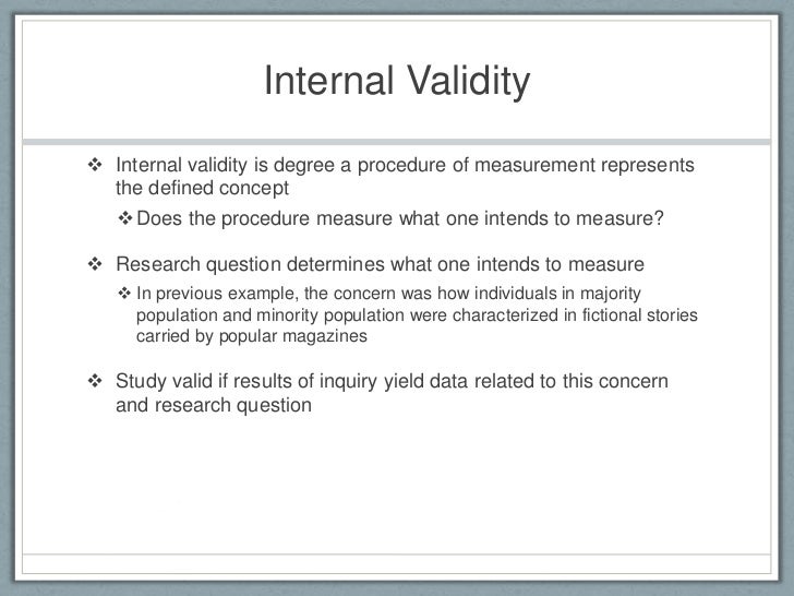Internal reliability in qualitative research - bdasocial