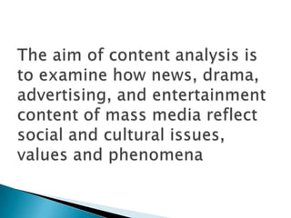 Content analysis | PPTX