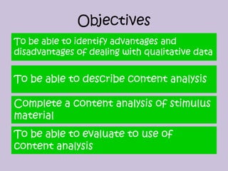 Content analysis | PPTX
