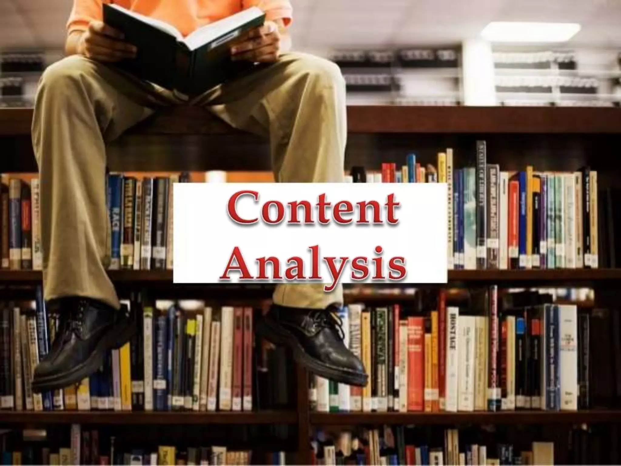 Content analysis | PPT