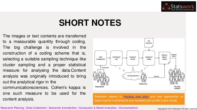 Content Analysis Data Collection Services Data Analysis Services - Statswork