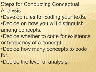 Content analysis | PPTX