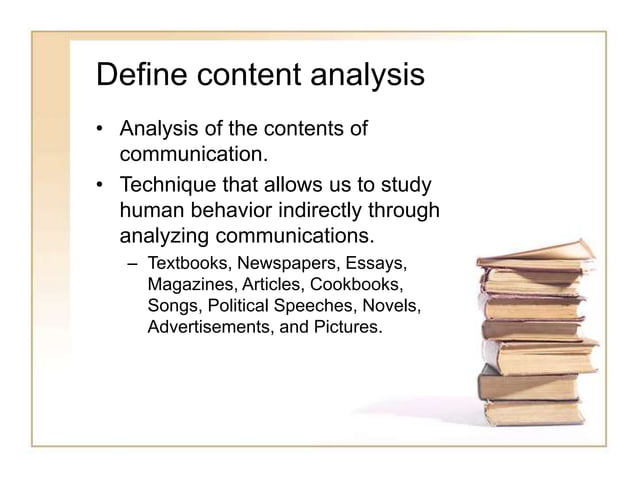 Content Analysis.ppt