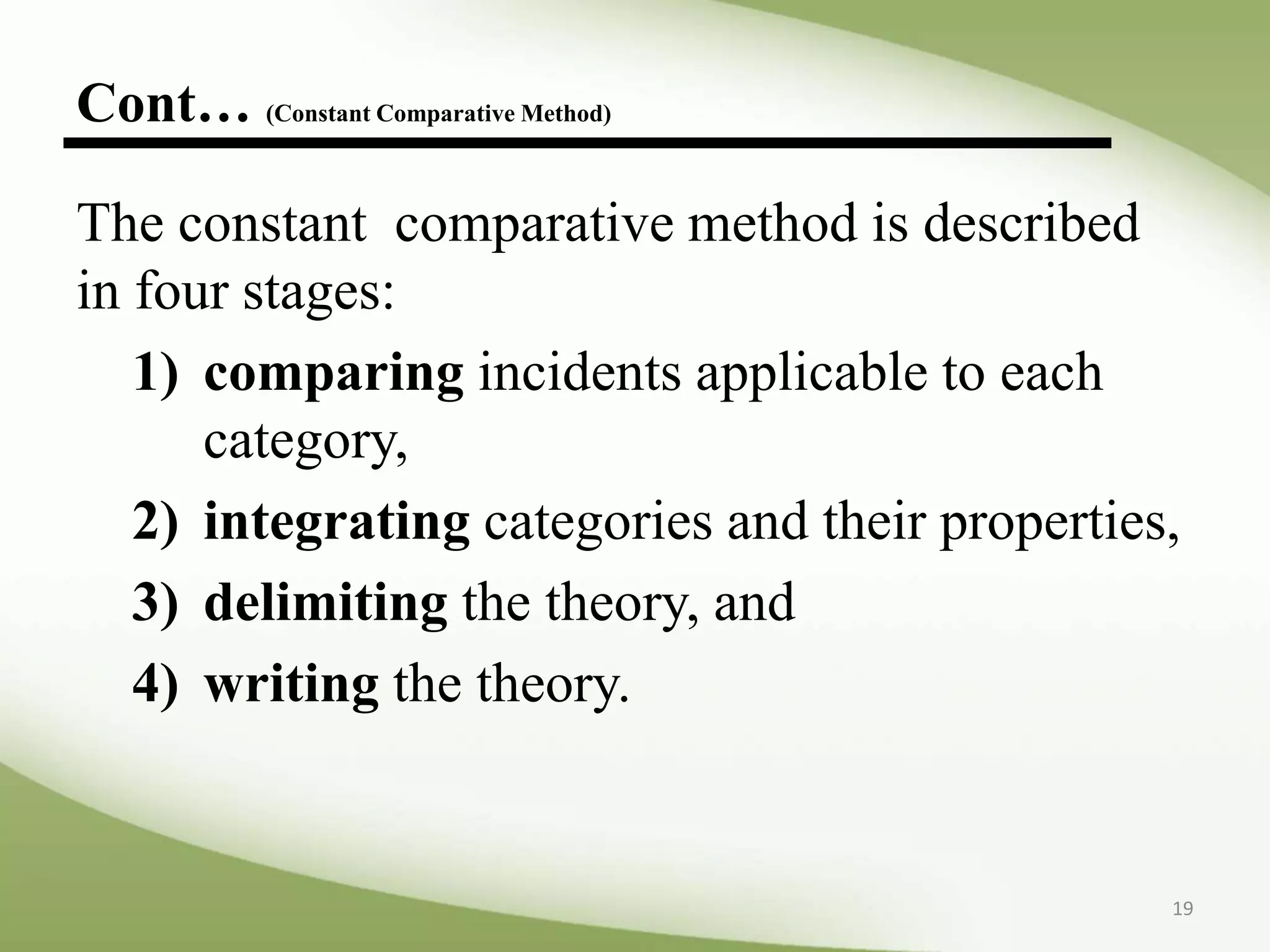 CONTENT ANALYSIS (Quantitative Research Methods) | PPSX