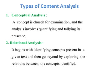Content analysis | PDF