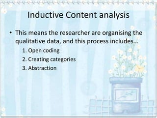 Content analysis20 07-12 | PPT