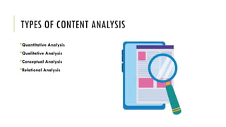 Media studies research research design Content_analysis_in_research.pptx