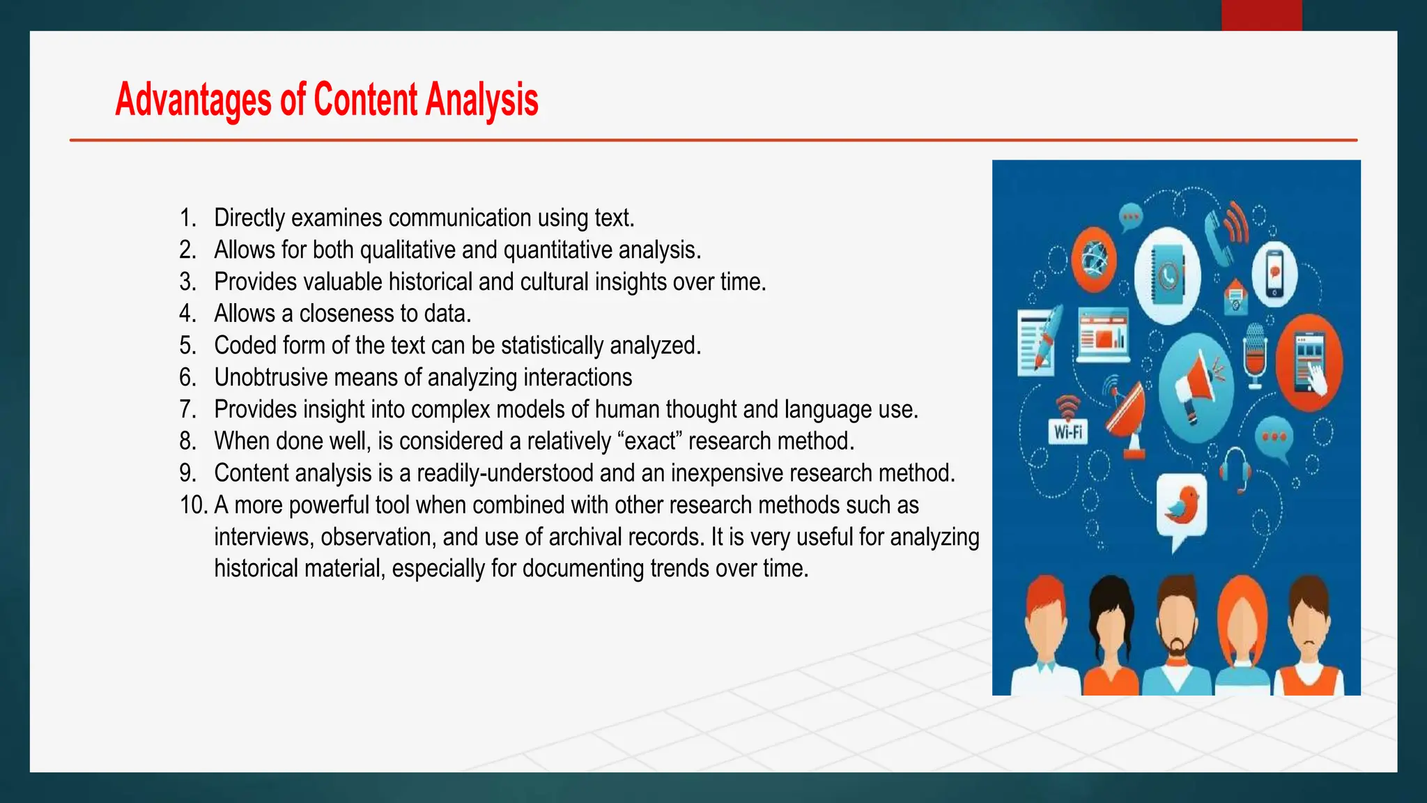 CONTENT ANALYSIS PPT.pptx by ruffa mae mancera | PPTX | Technology ...