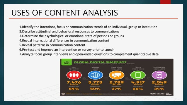 CONTENT ANALYSIS PPT.pptx by ruffa mae mancera | PPTX | Technology ...