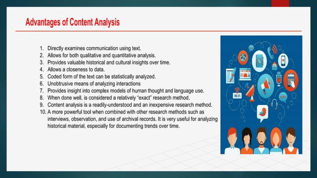 CONTENT ANALYSIS PPT.pptx by ruffa mae mancera | PPTX | Technology ...