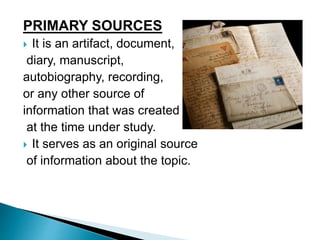 CONTENT AND CONTEXTUAL ANALYSIS OF SELECTED PRIMARY SOURCES.pptx | Free ...