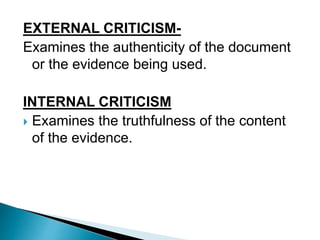 CONTENT AND CONTEXTUAL ANALYSIS OF SELECTED PRIMARY SOURCES.pptx