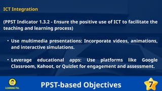 Conaent and Curriculum Integration (PPST Indicator 1.1.2 - Apply ...