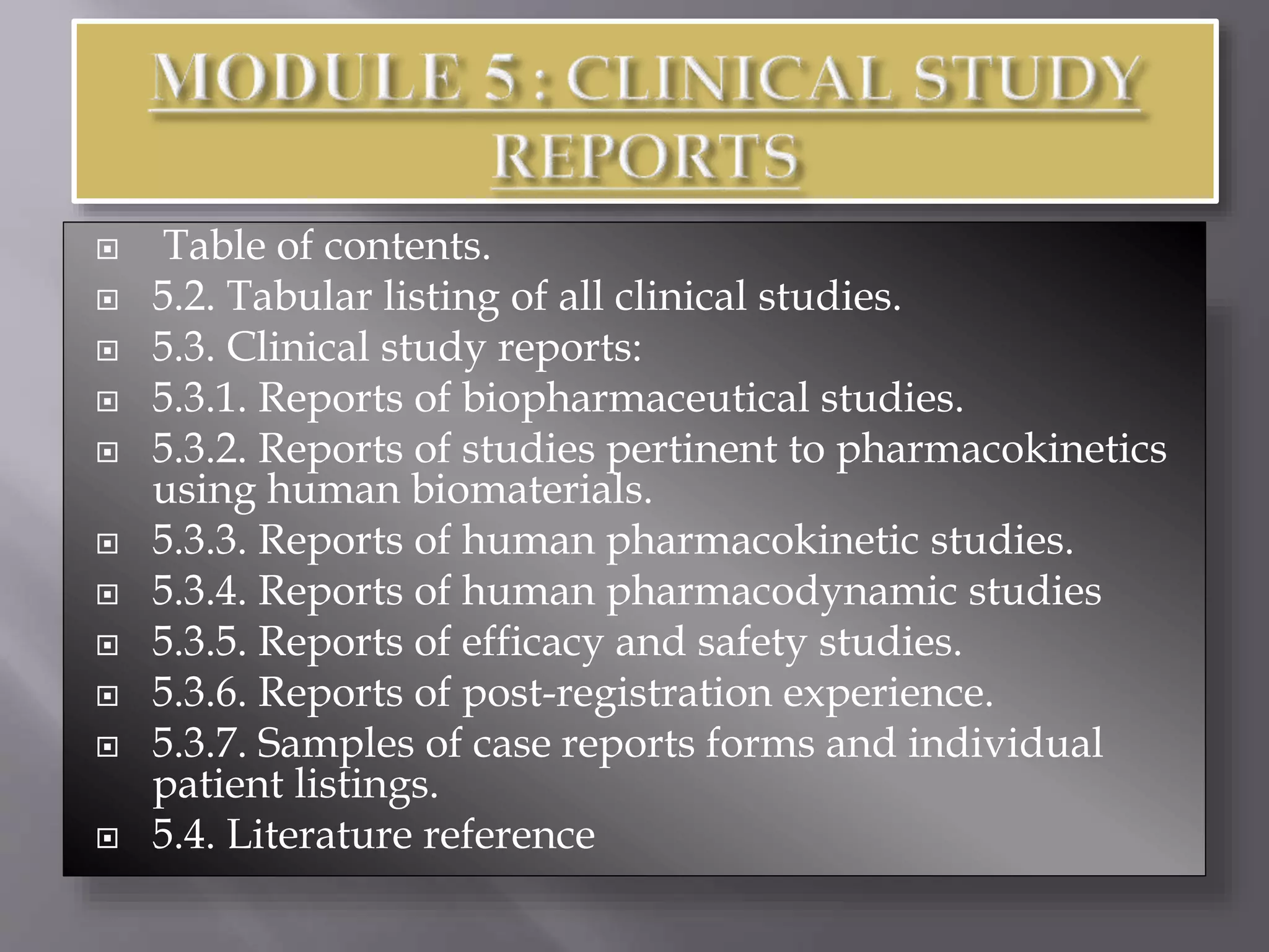 Content and format of dossier filling in india | PPTX