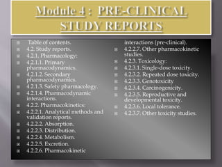 Content and format of dossier filling in india | PPTX