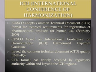 Content and format of dossier filling in india | PPTX