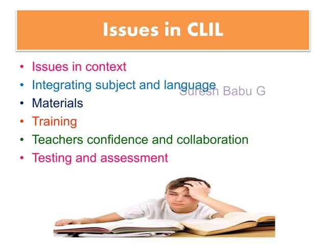 Content and language Integrated Learning (CLIL) | PPTX | Education