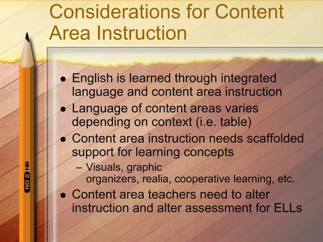Content area assessment | PPTX