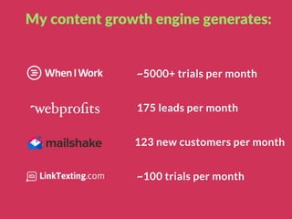 Content as a Growth Engine | PDF | Internet | Computing