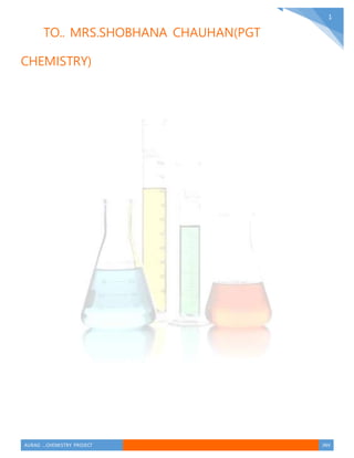 chemistry investigatory project on adulterants in food | DOCX