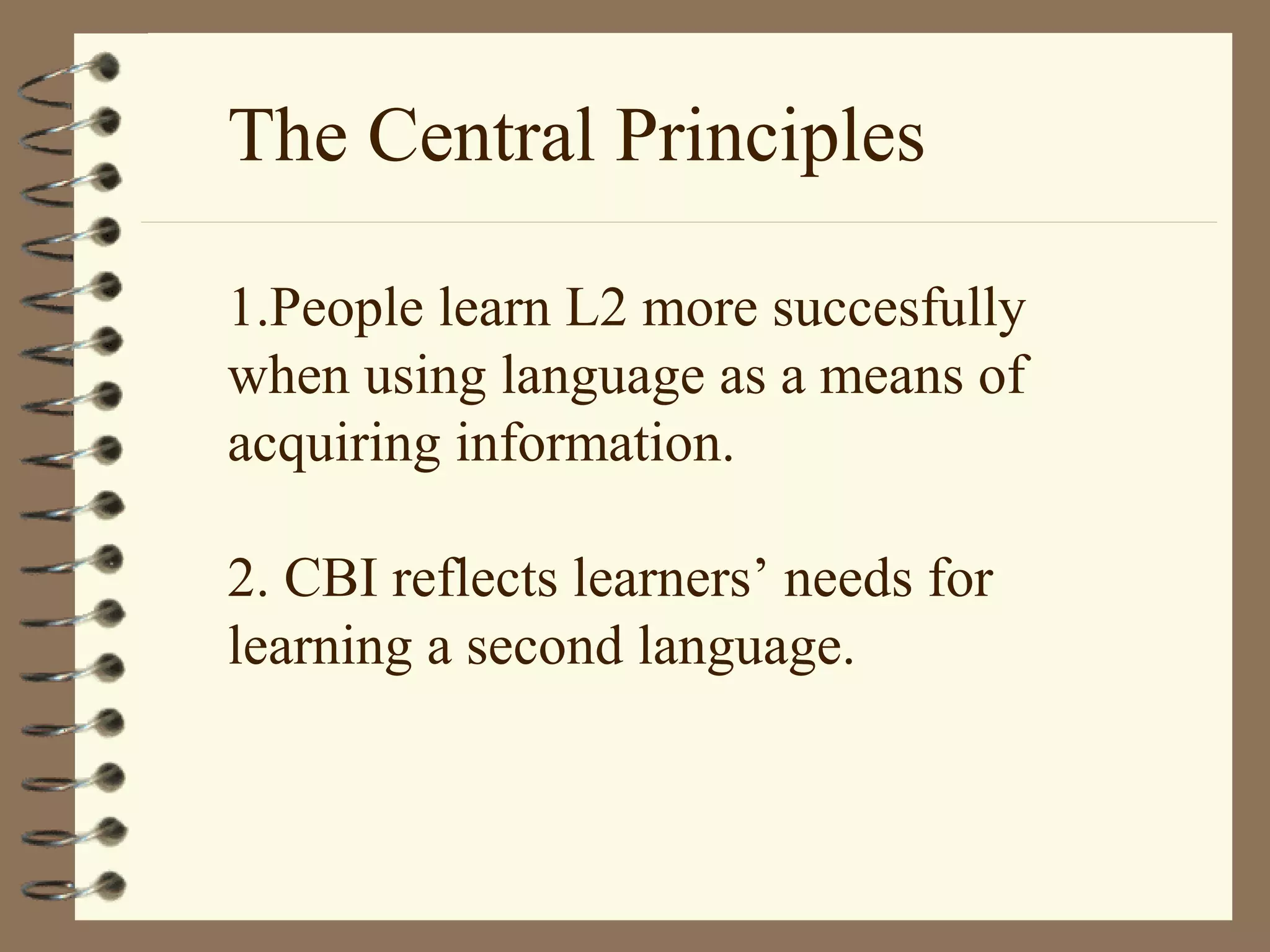 Content based instruction | PPT