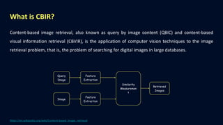 Content Based Image Retrieval (CBIR) | PDF | Search | Internet