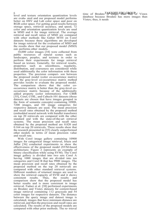 Content based image retrieval project | PDF