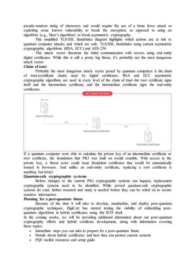 POST-QUANTUM CRYPTOGRAPHY | PDF