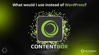 Daniel Garcia ContentBox: CFSummit 2023 | PPT