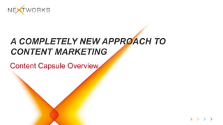 Content capsule overview | PPTX | Desktop Publishing | Computer ...