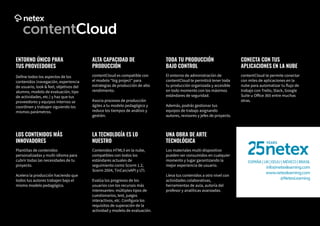 Netex contentCloud 2022 en breve [ES] | PPT