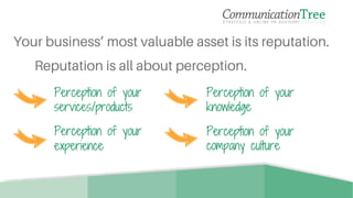 Get Inspired. How content helps build reputation. | PPT