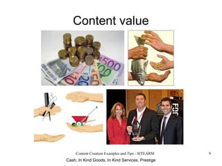 Content creation examples and tips | PDF | Internet for Beginners ...