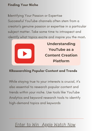 Content Creation on YouTube: A Guide to Success | PDF