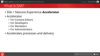 Content Creation with Sitecore Experience Accelerator (SXA) - SUG Chennai - 15.11.2018