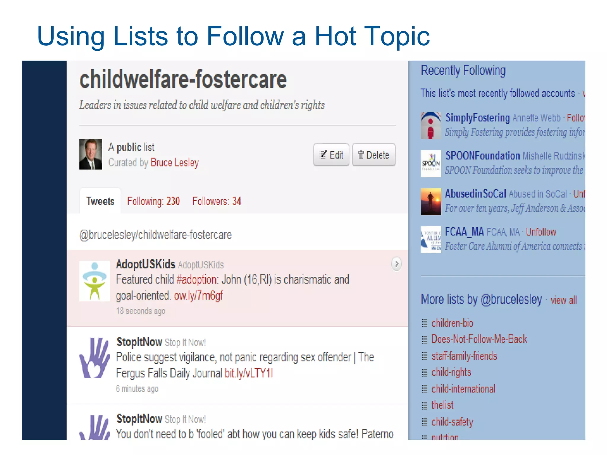 Content Curation on Twitter | PPT