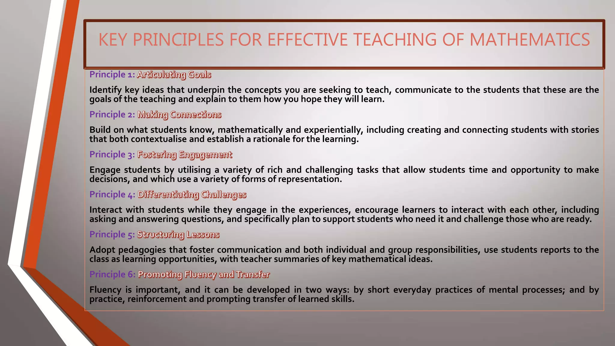 A Beginner's Guide for Teaching Mathematics | PPTX