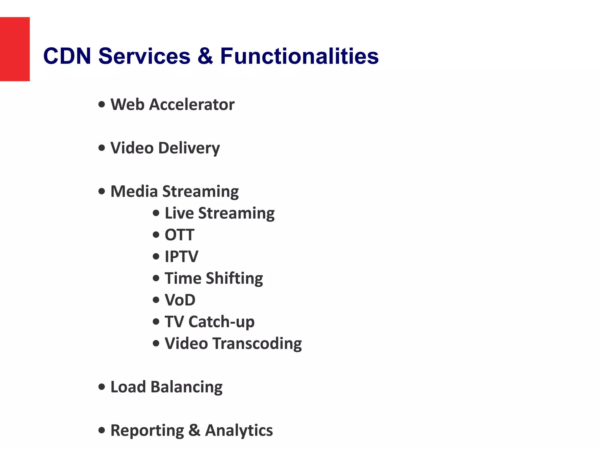 Content Delivery Network - CDN | PPTX | Computer Networking | Computing