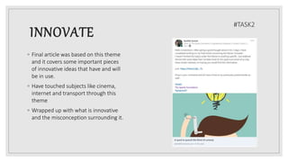 Inspire, Innovate & Integrate | PPTX | Artificial Intelligence | Technology & Computing