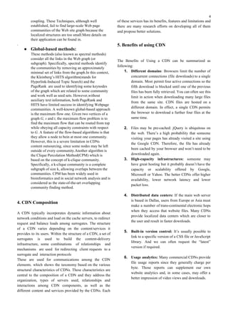 Content Distribution Network(CDN) Report(IEEE Format) | PDF